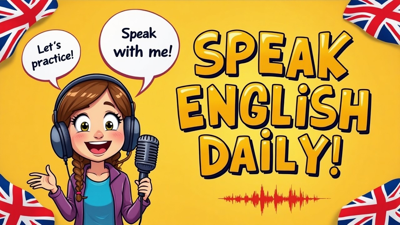 Speak English with Me Every Day! 💬 Real Conversations for Fast Fluency - YouTube