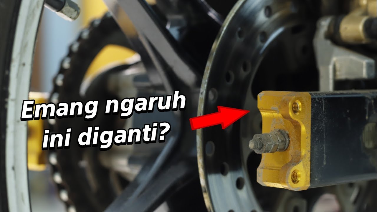 setelan rantai mx king - YouTube