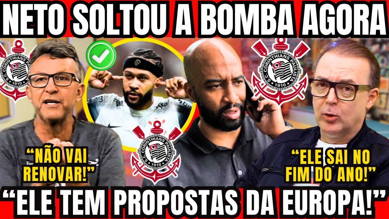 NETO REVELA PROPOSTAS DA EUROPA POR MEMPHIS DEPAY E VAZA INFORMAÇÃO ...