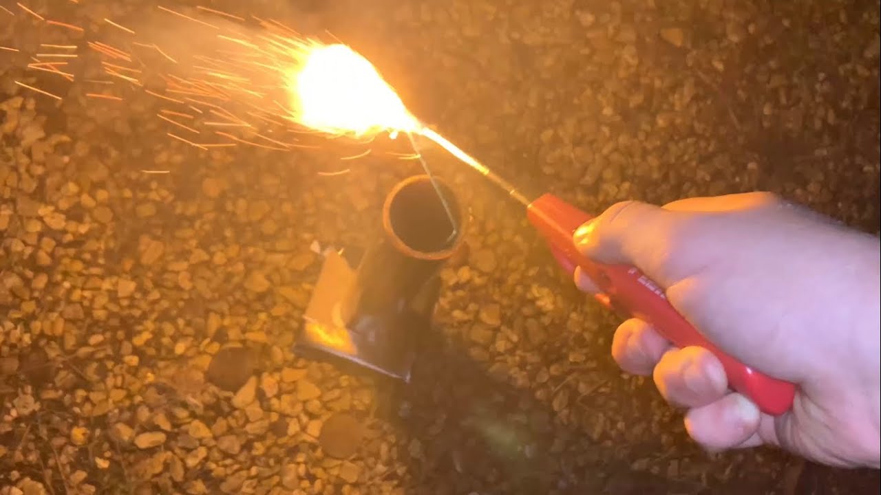 Popping Fire Works On New Years.#newyears - YouTube