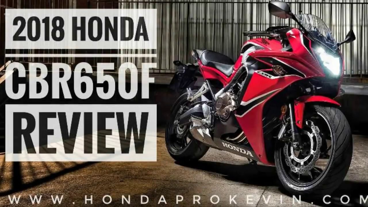 2018 Honda CBR650F First Look Review - YouTube