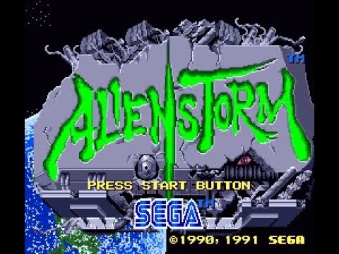 Alien Storm | intro sega mega drive (genesis). #retrogaming #sega # ...