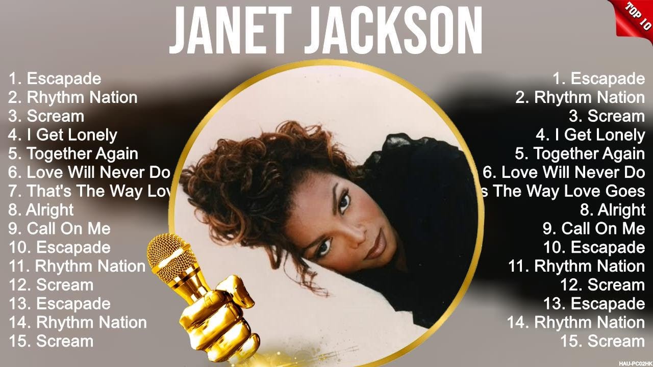 Janet Jackson The Best Music Of All Time ️ Full Album ️ Top 10 Hits ...