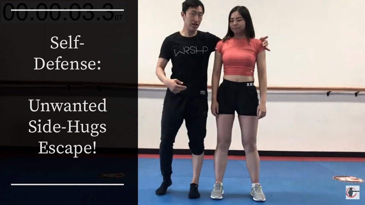 Unwanted side hug self defense for beginners women's self defense LEARN ...
