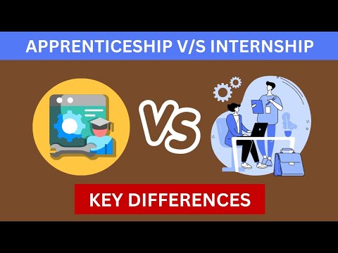 🎓 Apprenticeship vs. Internship | Key Differences Explained! 🔍💼 - YouTube