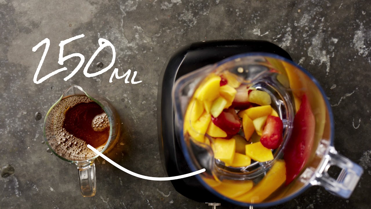 Life Smoothies blending process - YouTube
