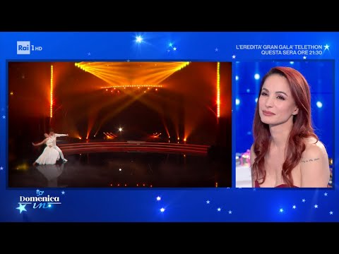 Le esibizioni di Andrea Delogu e Nikita Perrotti a Ballando - Domenica In 21/12/2025