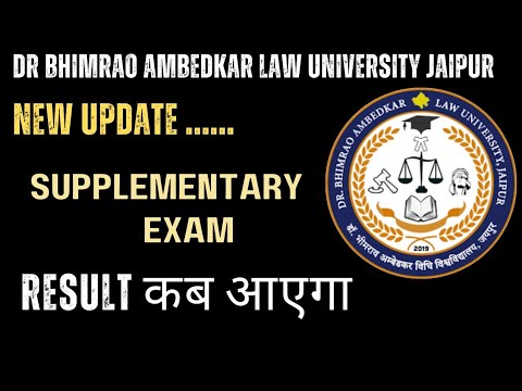 Supplementy Result of llb llm | Dr Bhimrao Ambedkar Law University ...