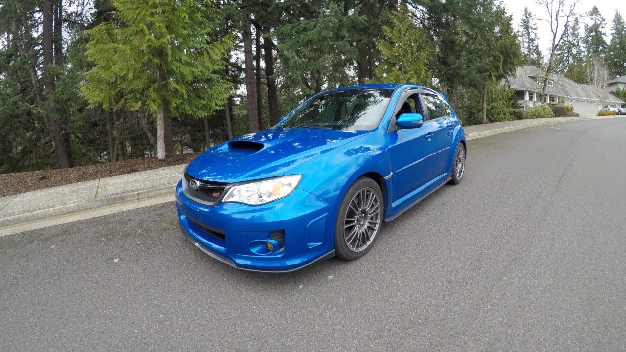 2014 Subaru GRB WRX STI walk around - YouTube
