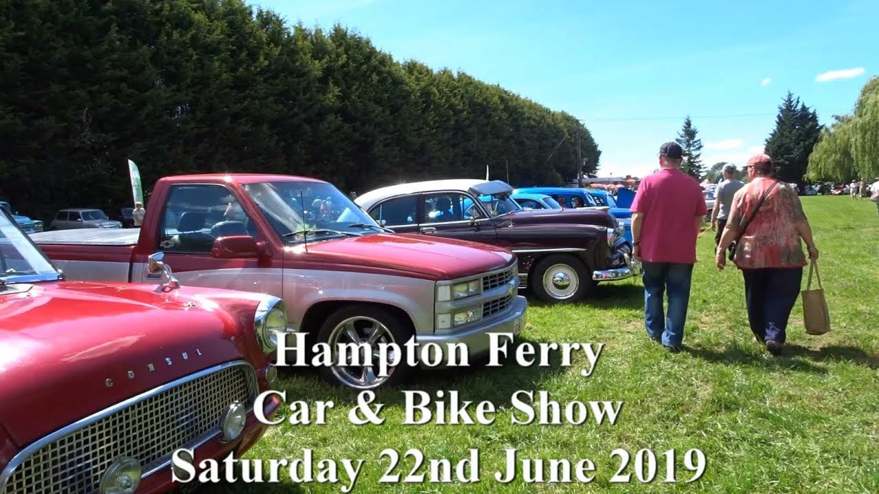 Hampton Ferry Car & Motorbike Show 2019 - YouTube
