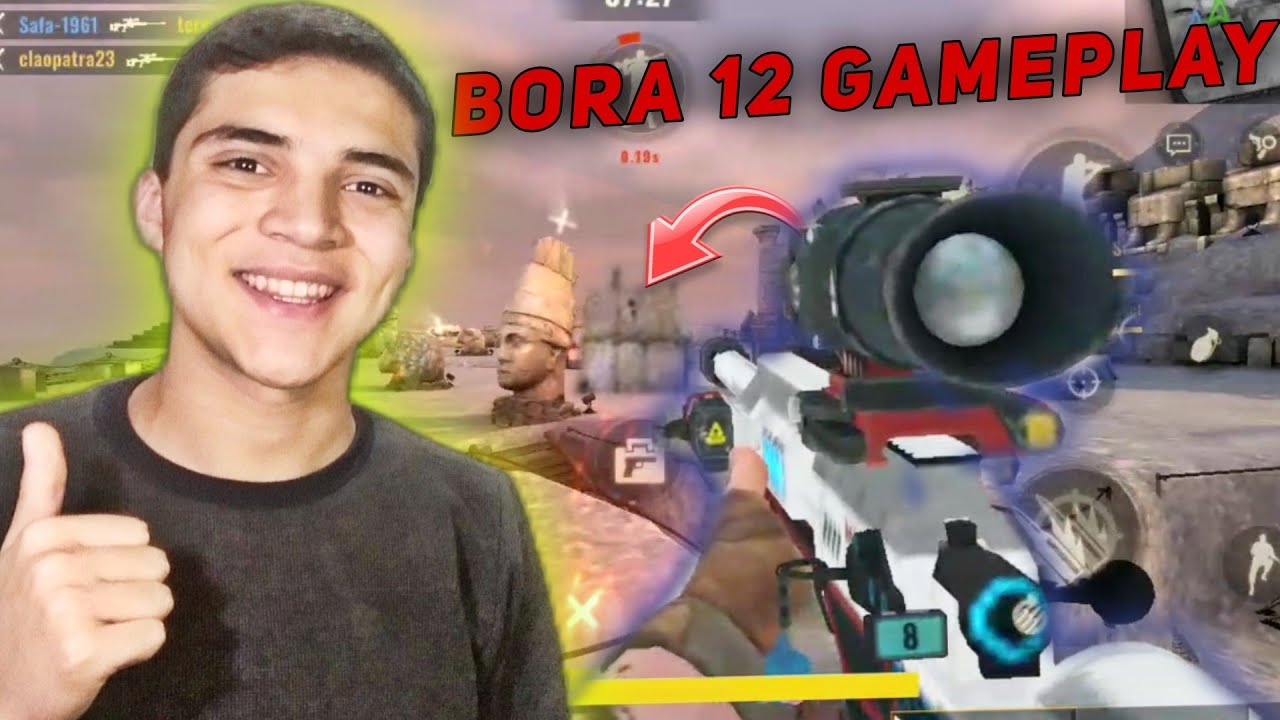 BORA 12 GAMEPLAY , TERAPİ GİBİ MAÇ | ZULA MOBİLE - YouTube