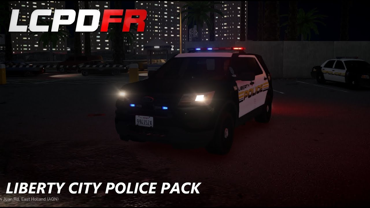 GTA 4 LIBERTY CITY POLICE PACK - YouTube