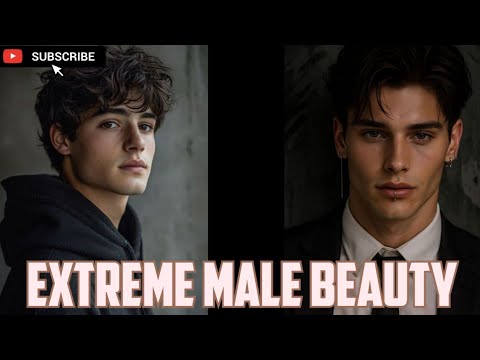 Extreme Male Beauty Subliminal | Perfect Face, Glow Up, Handsome ...