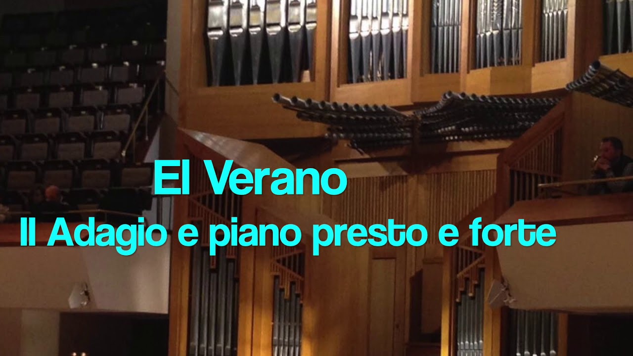 A. Vivaldi Las 4 Estaciones Verano II Adagio e piano presto e forte ...