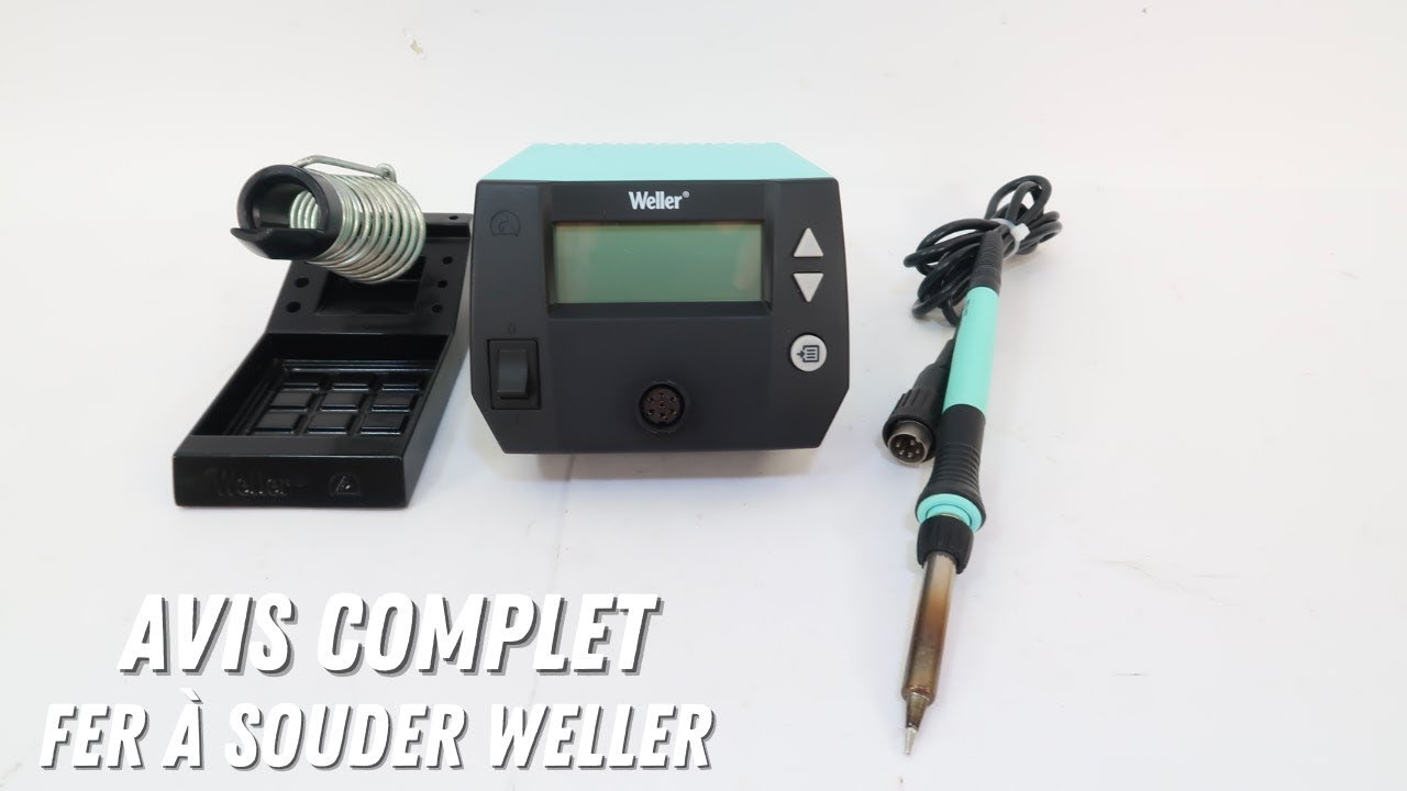 Test complet et avis du Fer à Souder Weller WE1010 - YouTube