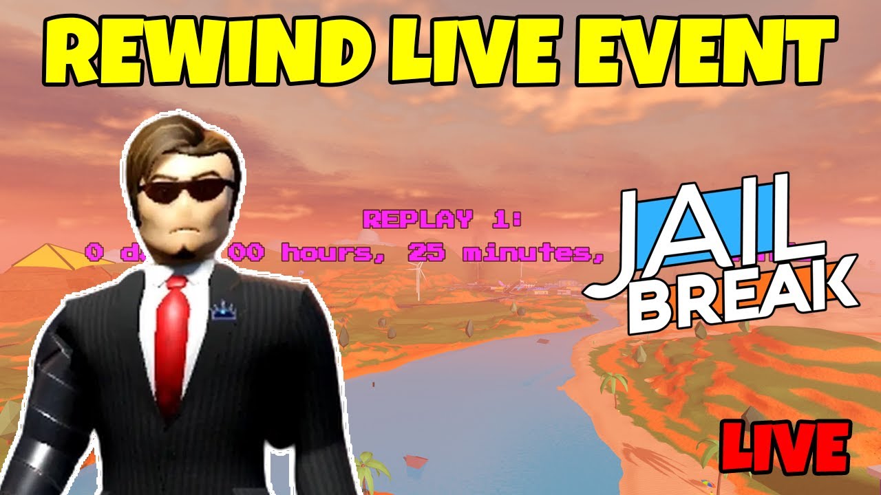 Rewind Live Event Replay 1 (2024) | Roblox Jailbreak Live - YouTube