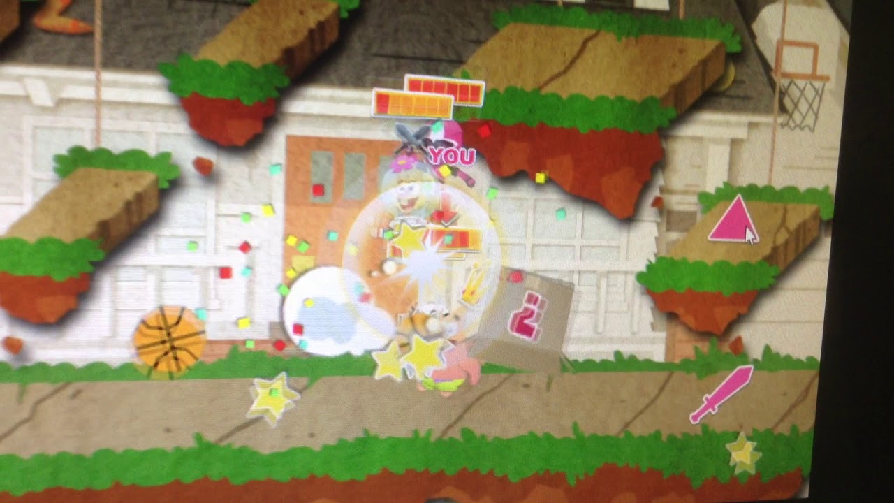 Full gameplay Nickelodeon paper battle - YouTube