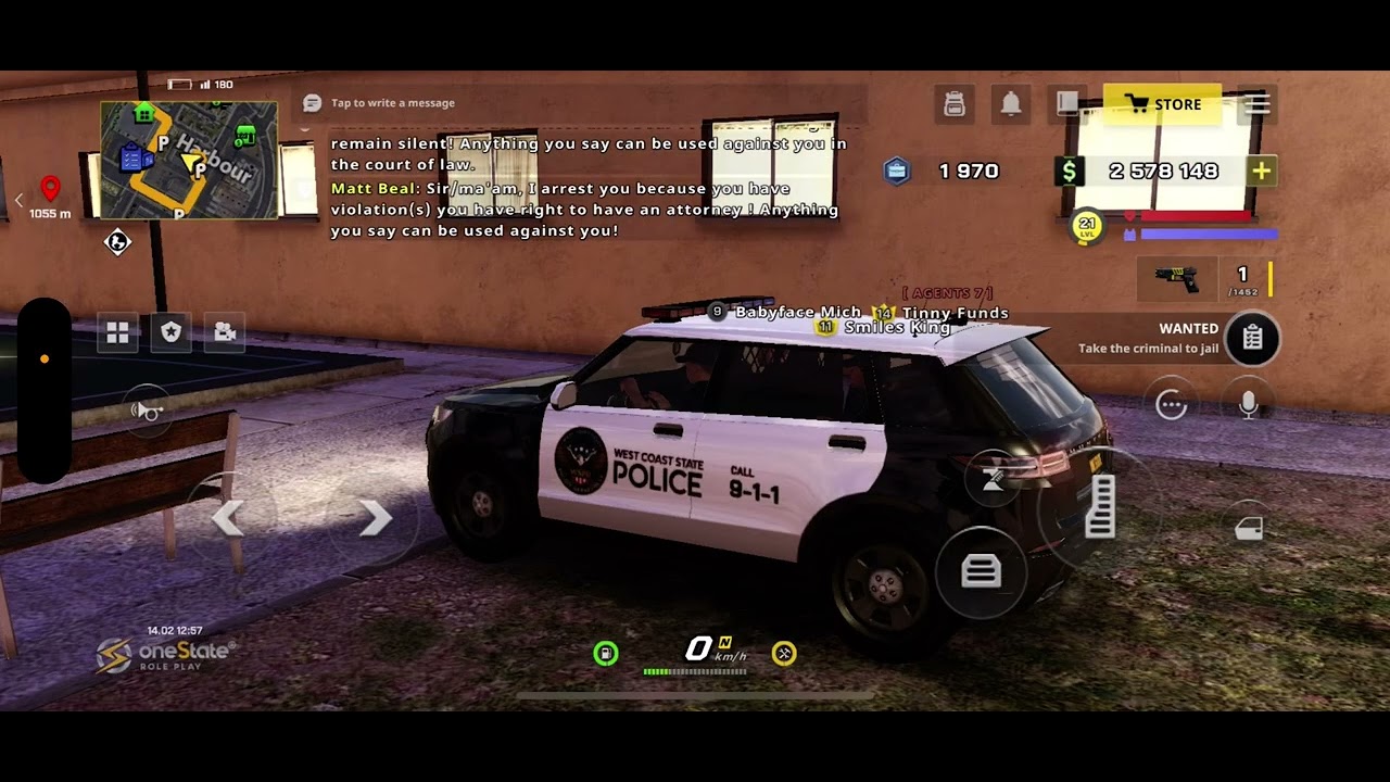 Wanted Arrest body cam ONESTATE ROLEPLAY - YouTube