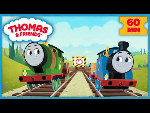 🚂 Raylarda Kahraman Lokomotifler! | Thomas ve Arkadaşları ™ | Tren Thomas | çocuklar için çizgi film