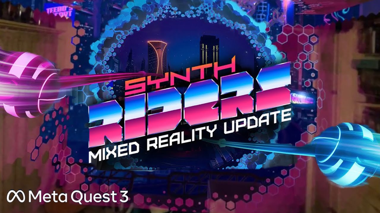 Synth Riders - Meta Quest 3 - Mixed Reality dlc - First Look - YouTube