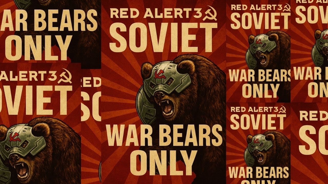 Red Alert 3: Soviet H̶u̶m̶a̶n̶ Bear Wave Doctrine ☭ (War Bears Only ...