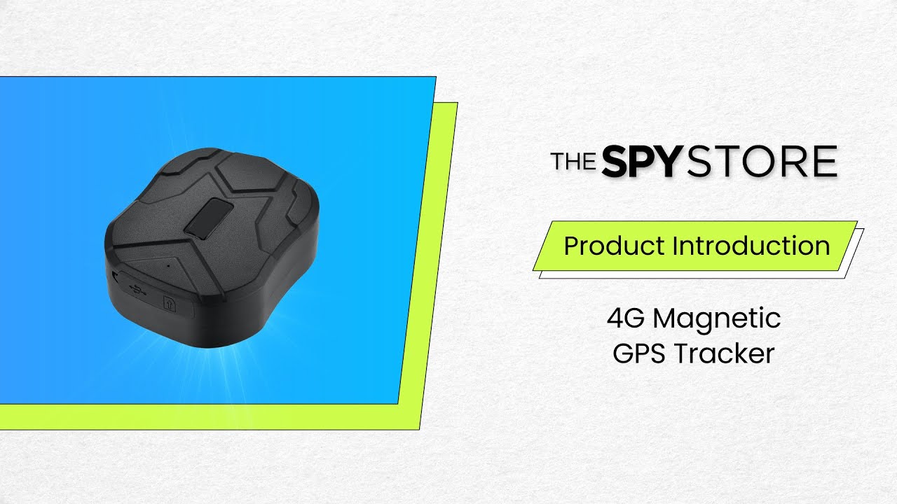 Introducing the 4G Magnetic GPS Tracker - The Spy Store - YouTube