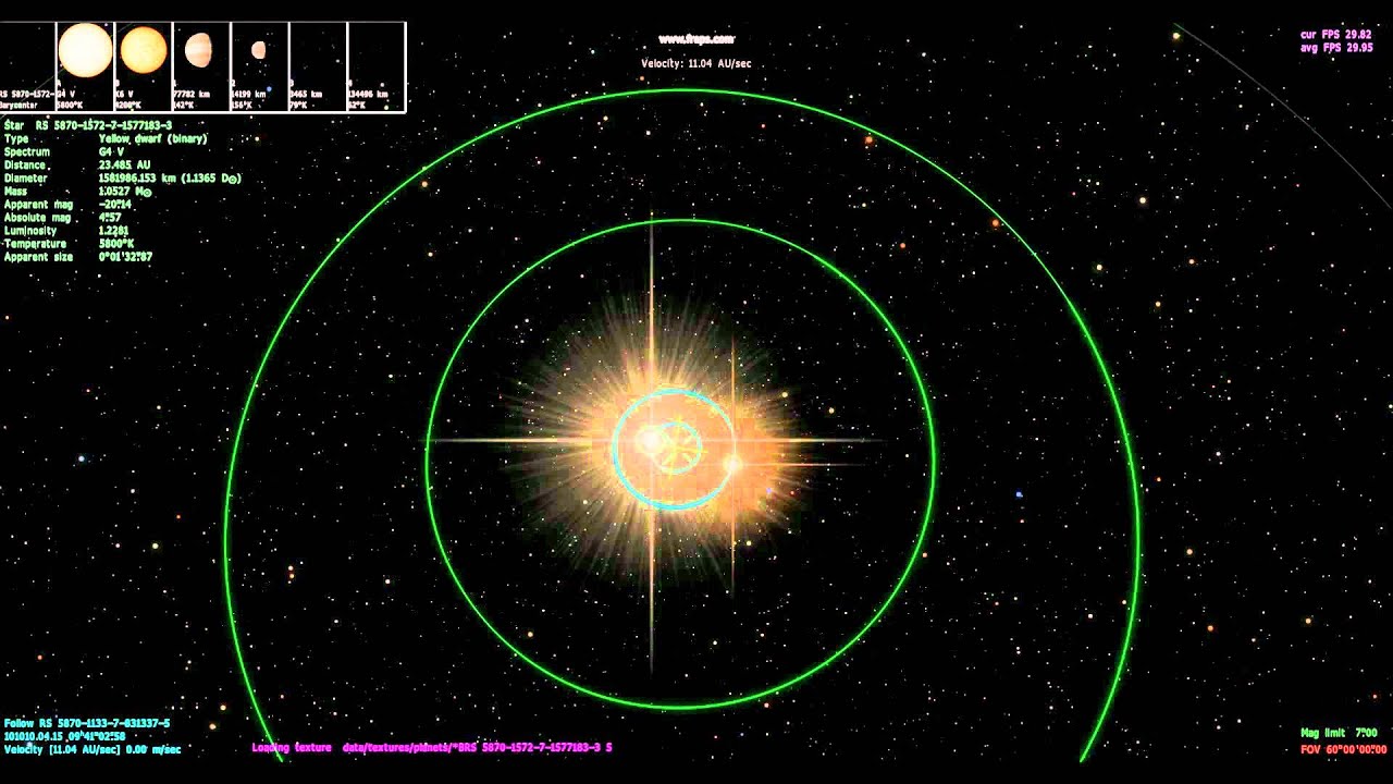 Space Engine - Flying To a Random Planet - YouTube