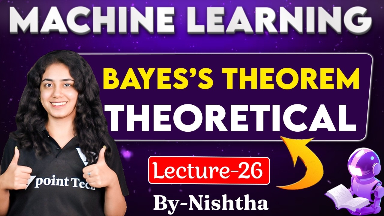 #27 Bayes's Theorem in Machine Learning | Machine Learning Tutorial for Beginners | Tpoint Tech ...
