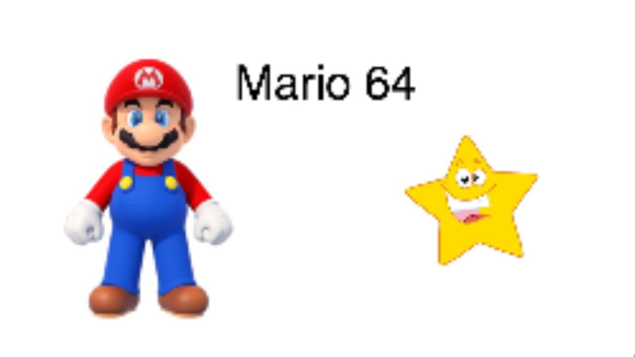 Mario 64 star theme - YouTube