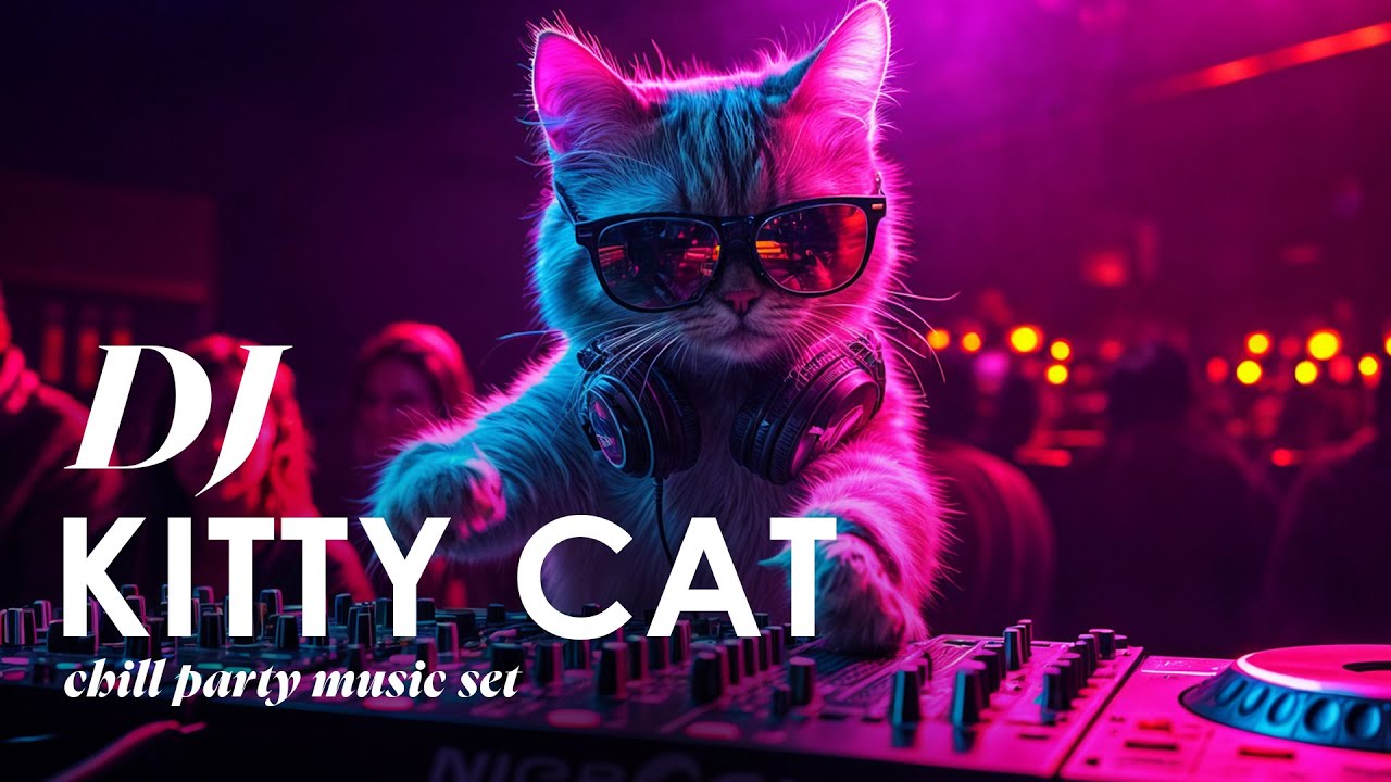 Kitty Cat DJ Spins the Coolest Chill Party Vibes - YouTube