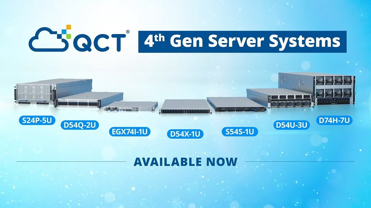 QCT’s 4th Generation Server Systems - YouTube