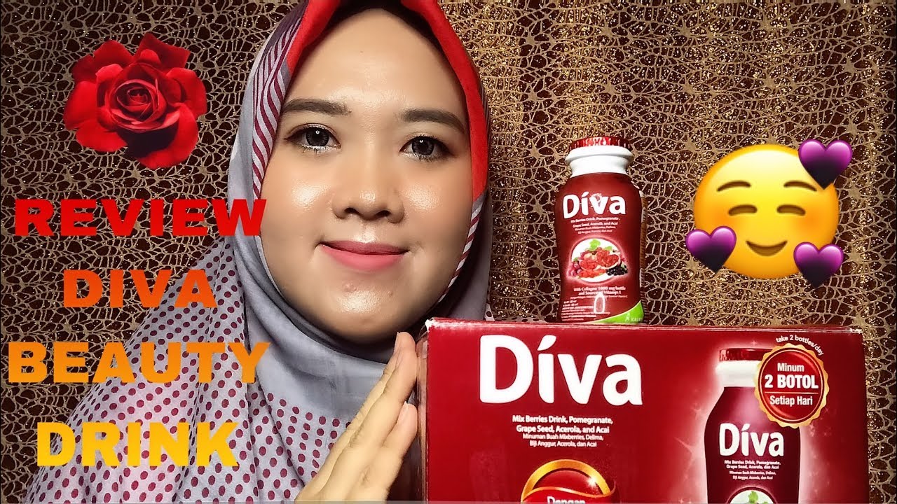 REVIEW DIVA BEAUTY DRINK || RIA FI'ATURROWIN - YouTube