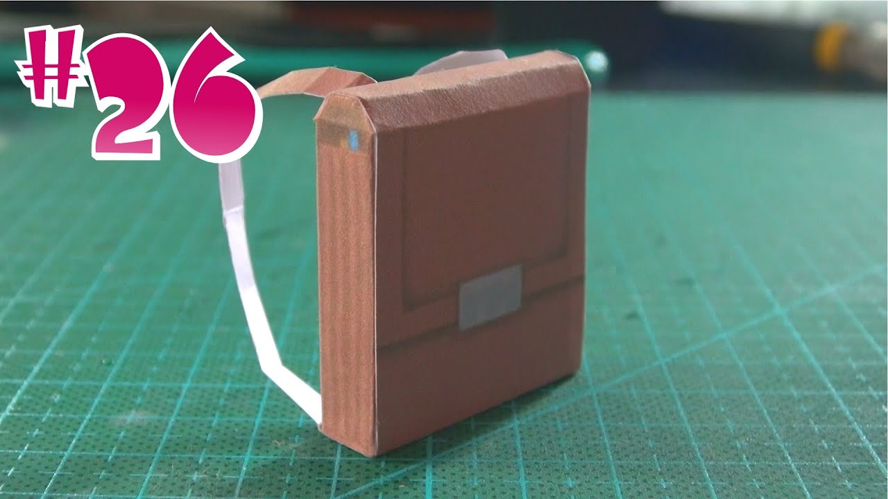 Paper Crafts #26-Randoseru - YouTube