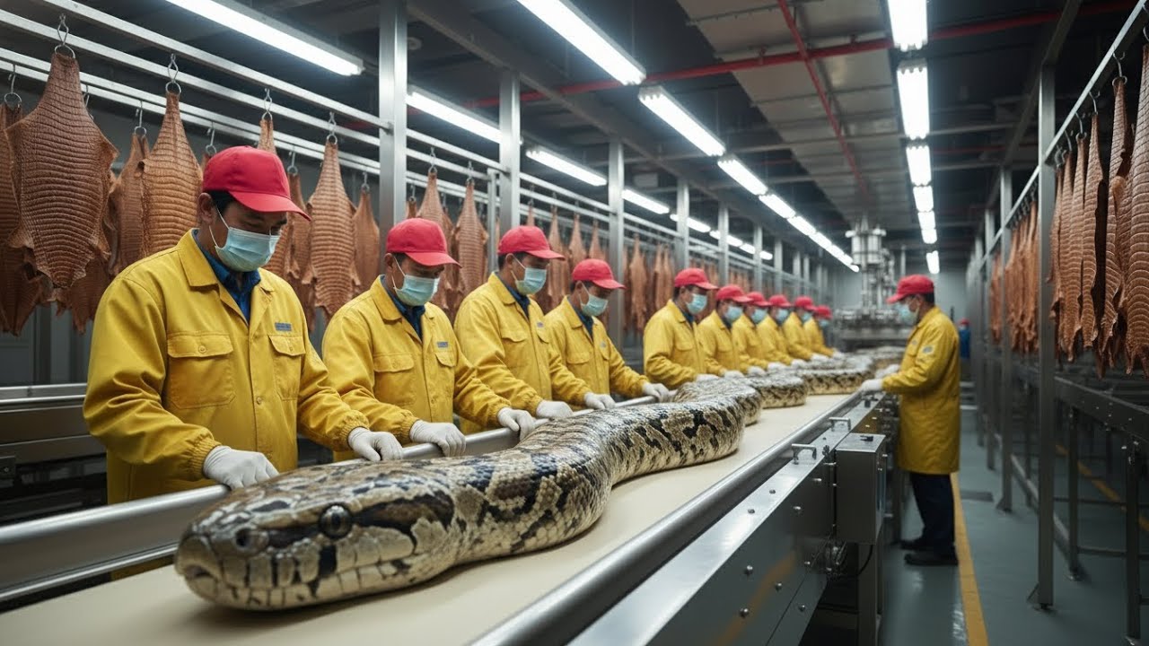 Inside a Snake Bioprocessing Factory: Turning Venom into Medicine ...