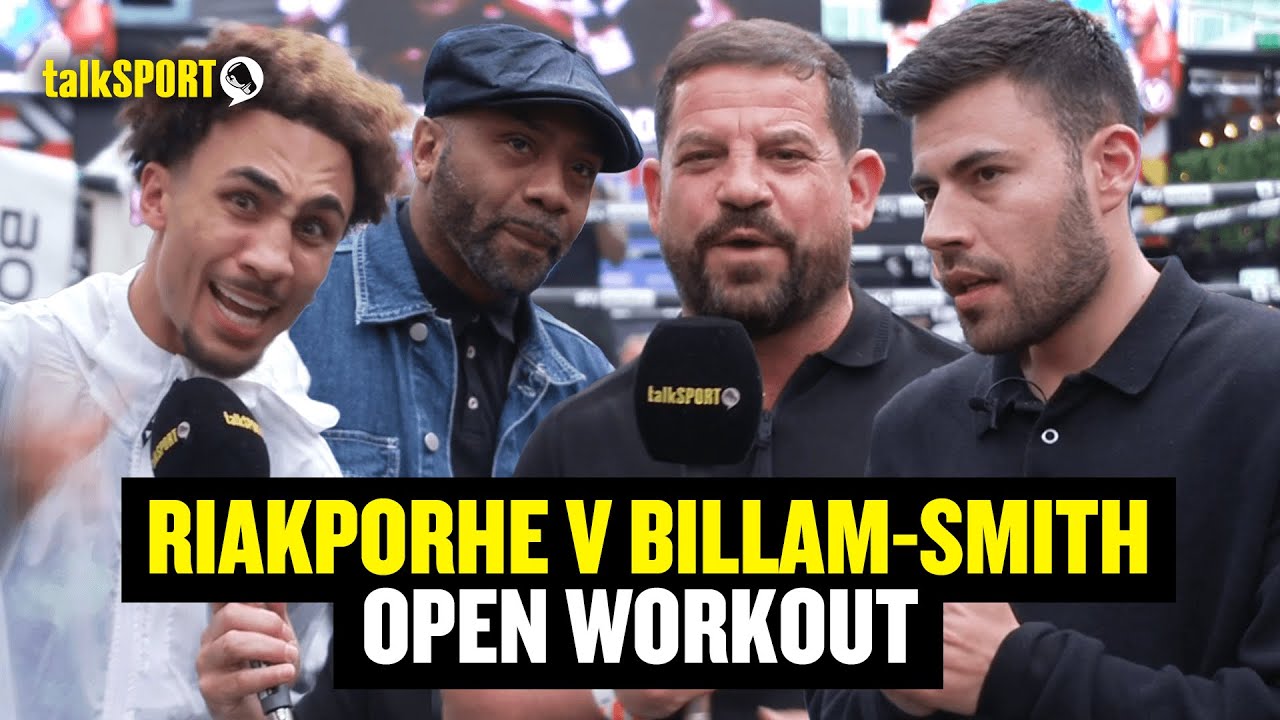 RIAKPORHE V BILLAM-SMITH OPEN WORKOUT 🥊 Ben Whittaker, Ben Shalom ...