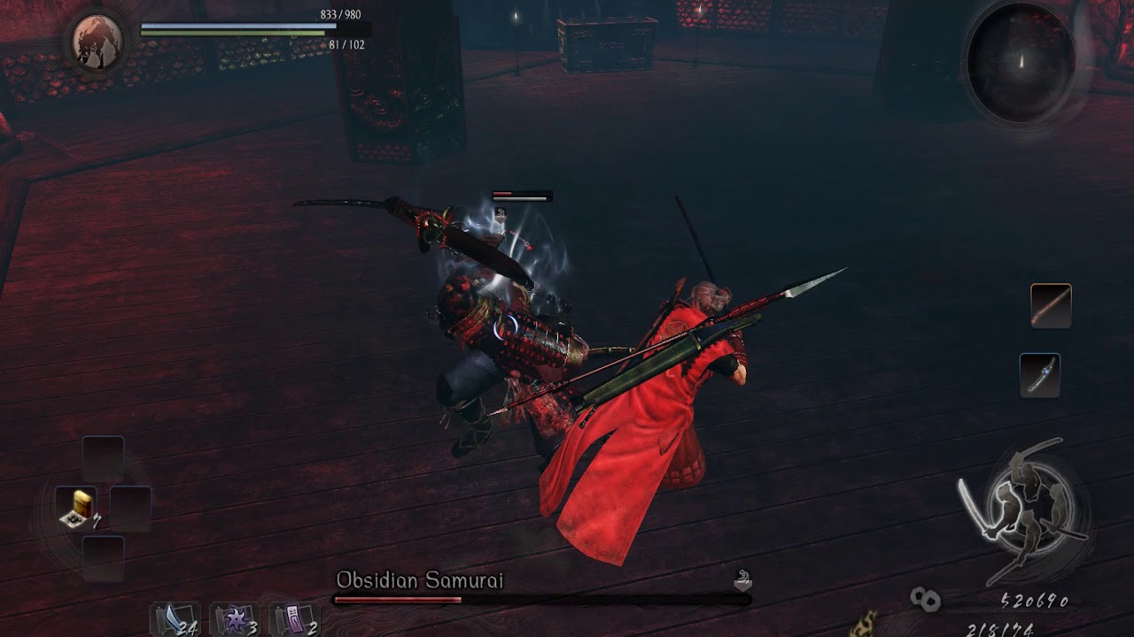 Obsidian Samurai Level 1 Character - YouTube