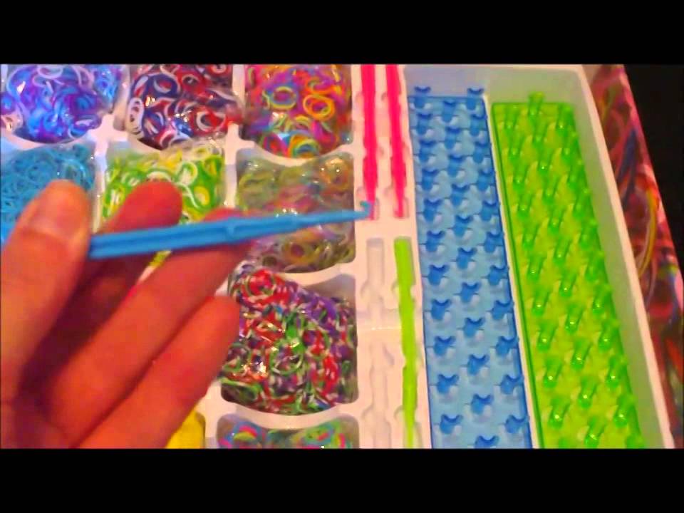 awesome haul loom band kit bargain 25.000 loom bands in a box - YouTube