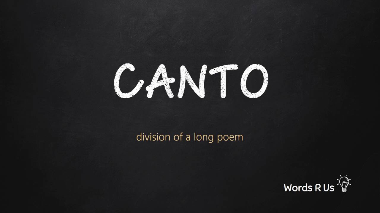 How to Pronounce CANTO in American English - YouTube