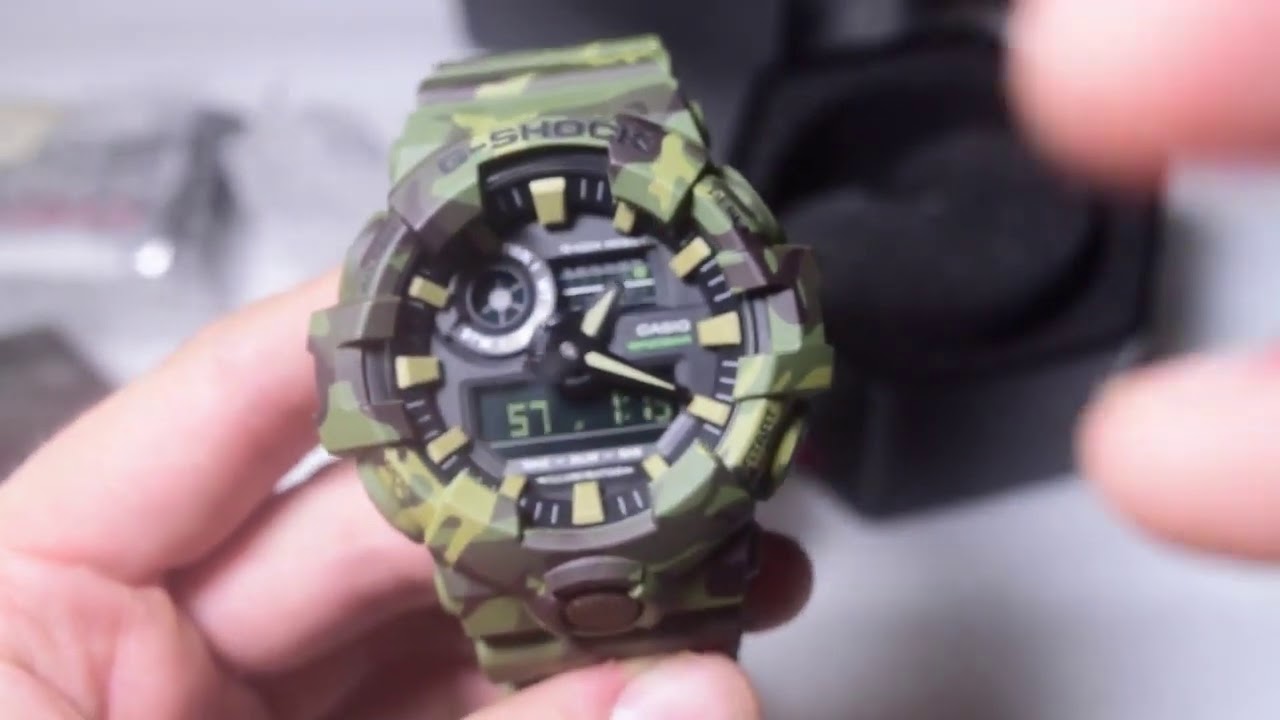 GA700CM 3a Unboxing Beautiful Watch - YouTube