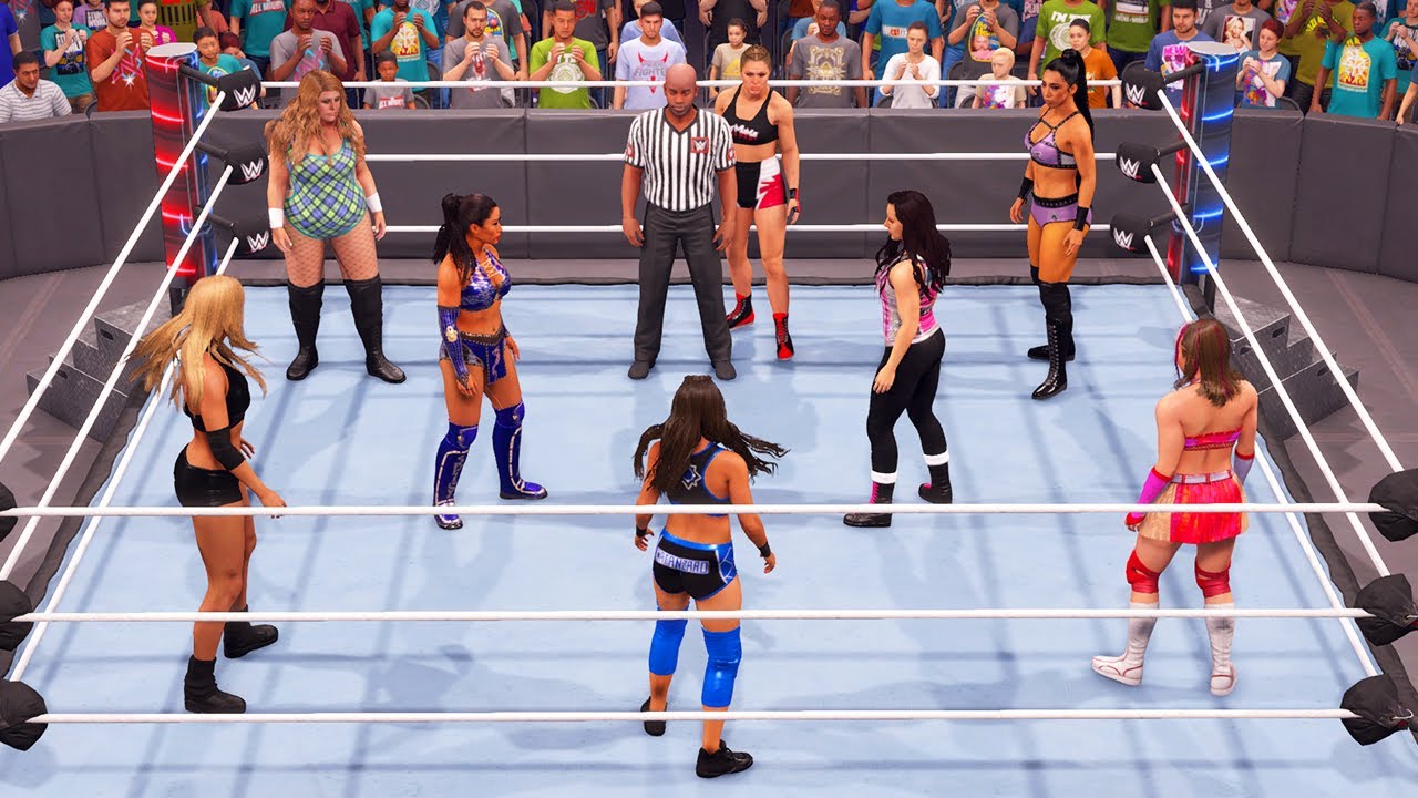 Ronda Rousey vs Xia li vs Stacy vs Doudrop vs Indi vs Sarray vs Kacy vs ...