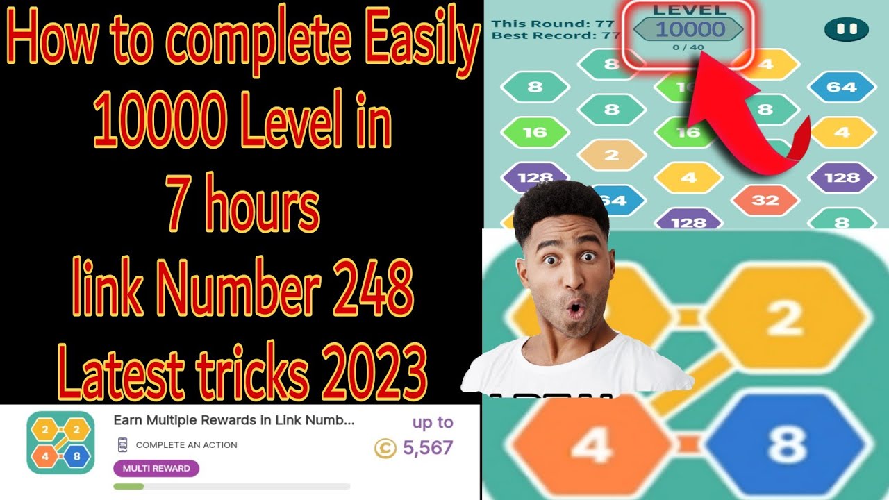 How to complete Easily 10000 Level link number 248 game Latest tricks ...