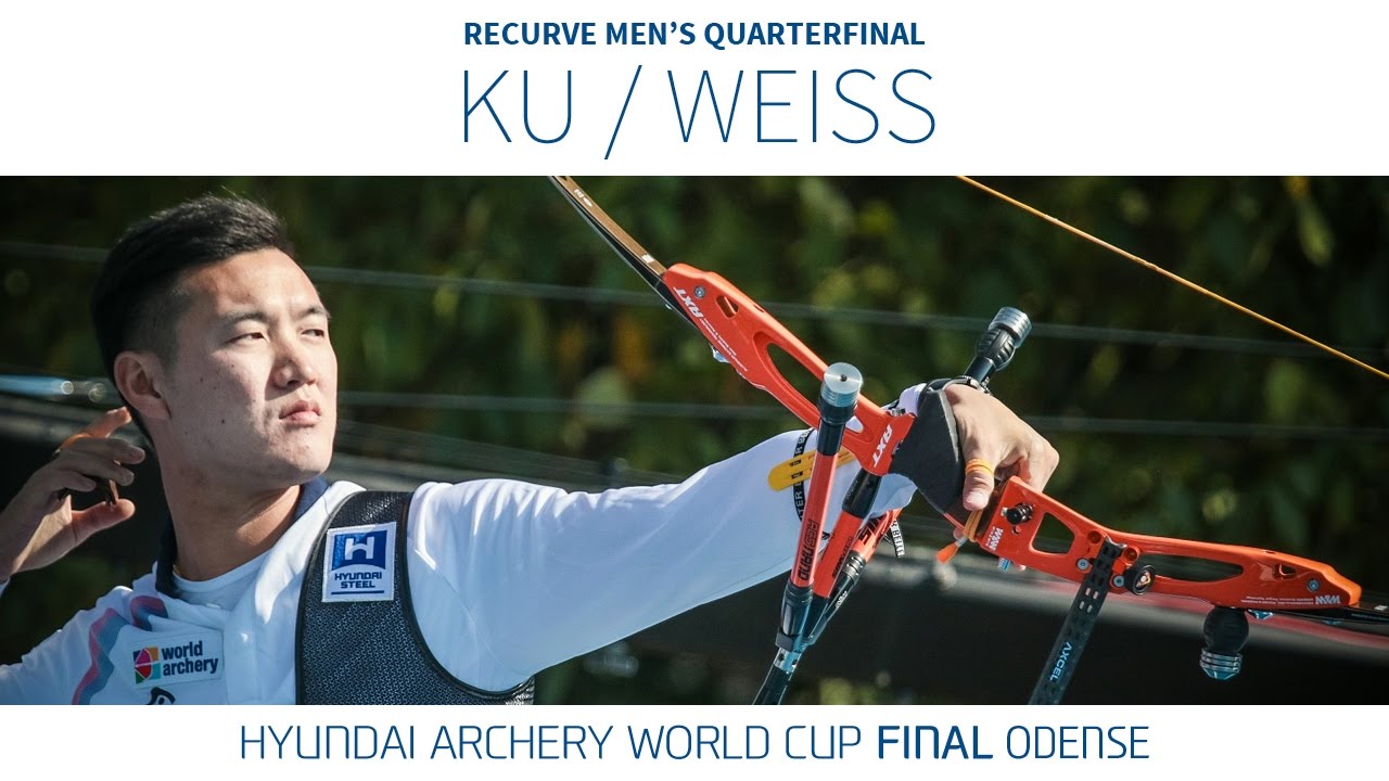 Ku Bonchan v Johan Weiss – Recurve Men’s Quarterfinal | Odense 2016 ...