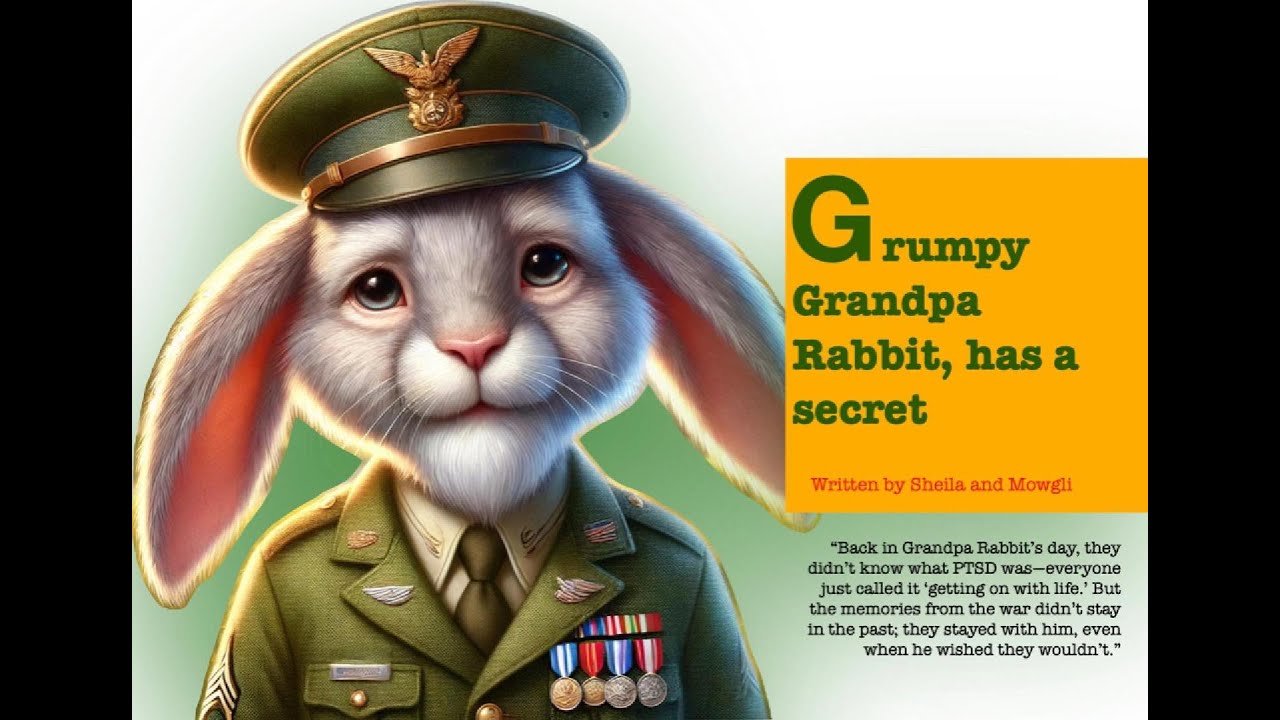 Grumpy Grandpa Rabbit, has a secret (USA / UK) - YouTube