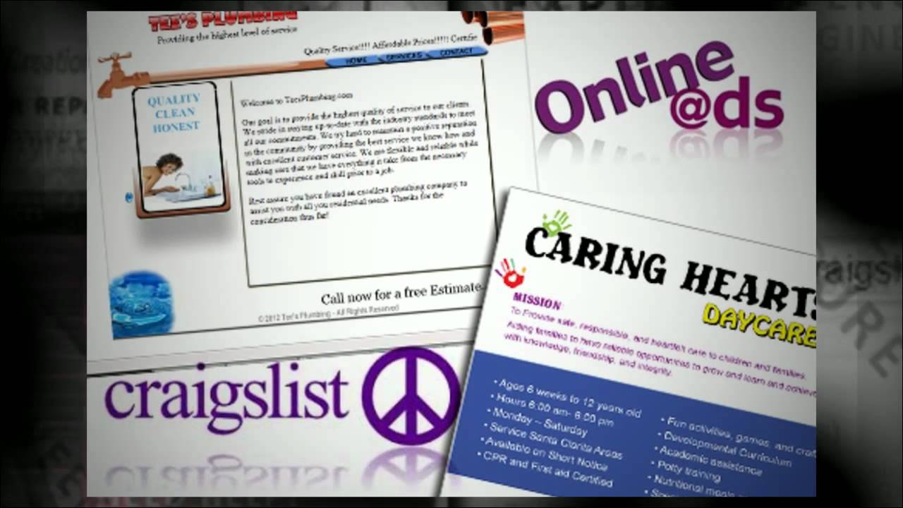 Unique Technique Creations LLC - Craigslist Ad Design Services - YouTube