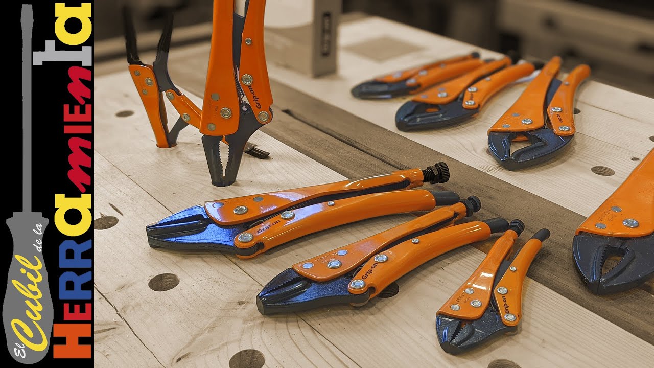 Tenazas ajustables Grip On Alicate de presión. - YouTube