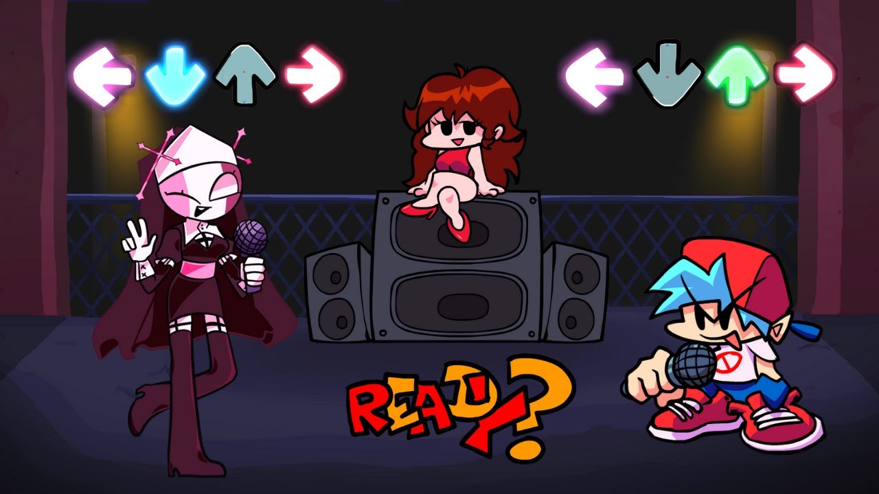 Friday Night Funkin' - BF and Sarvente Sings "Nerves" - YouTube