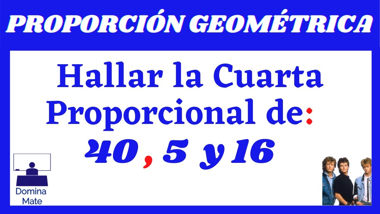 PROPORCIÓN GEOMÉTRICA-[CUARTA PROPORCIONAL-#Shorts-#Shorts - YouTube