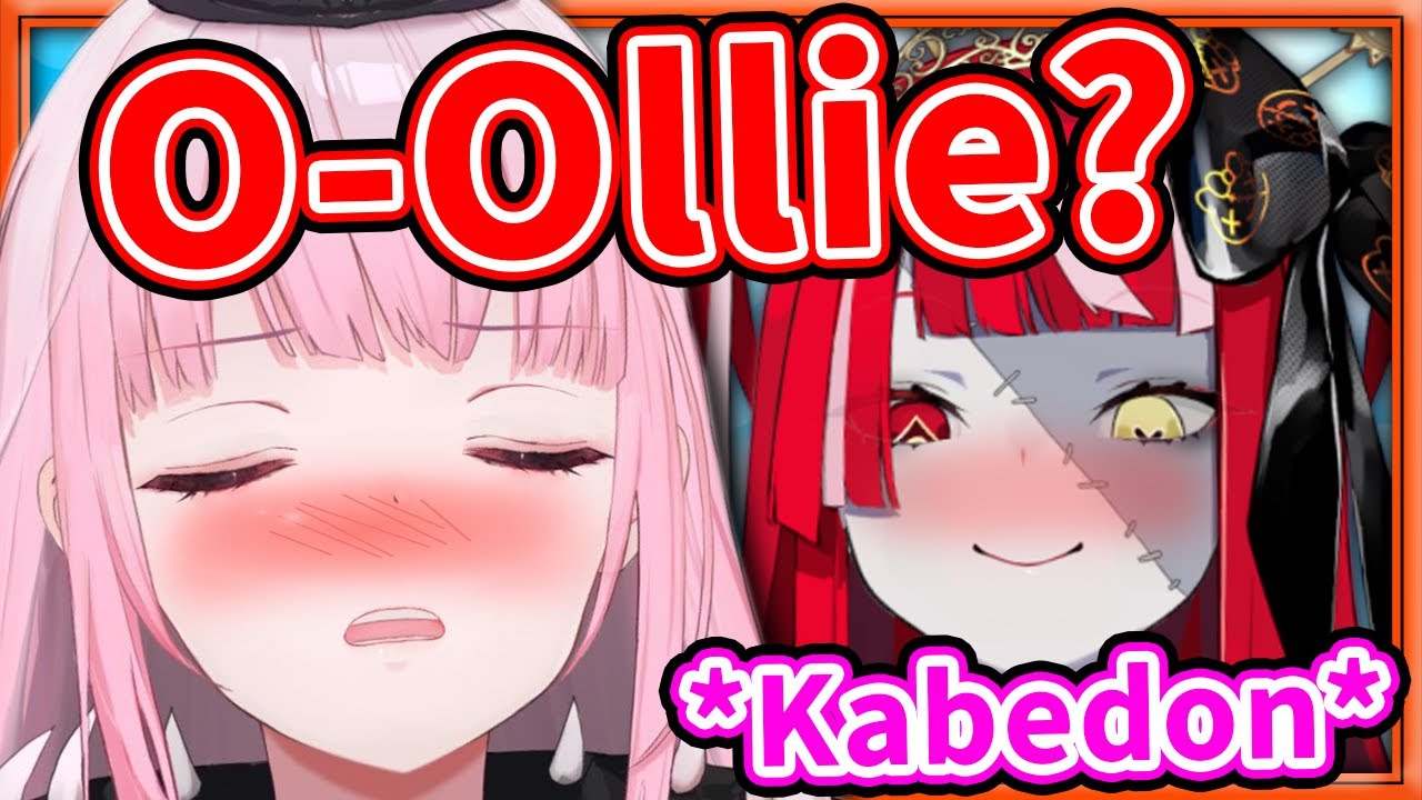 Calli got Kabedon by Ollie IRL 【Mori Calliope / HololiveEN】 Realtime ...