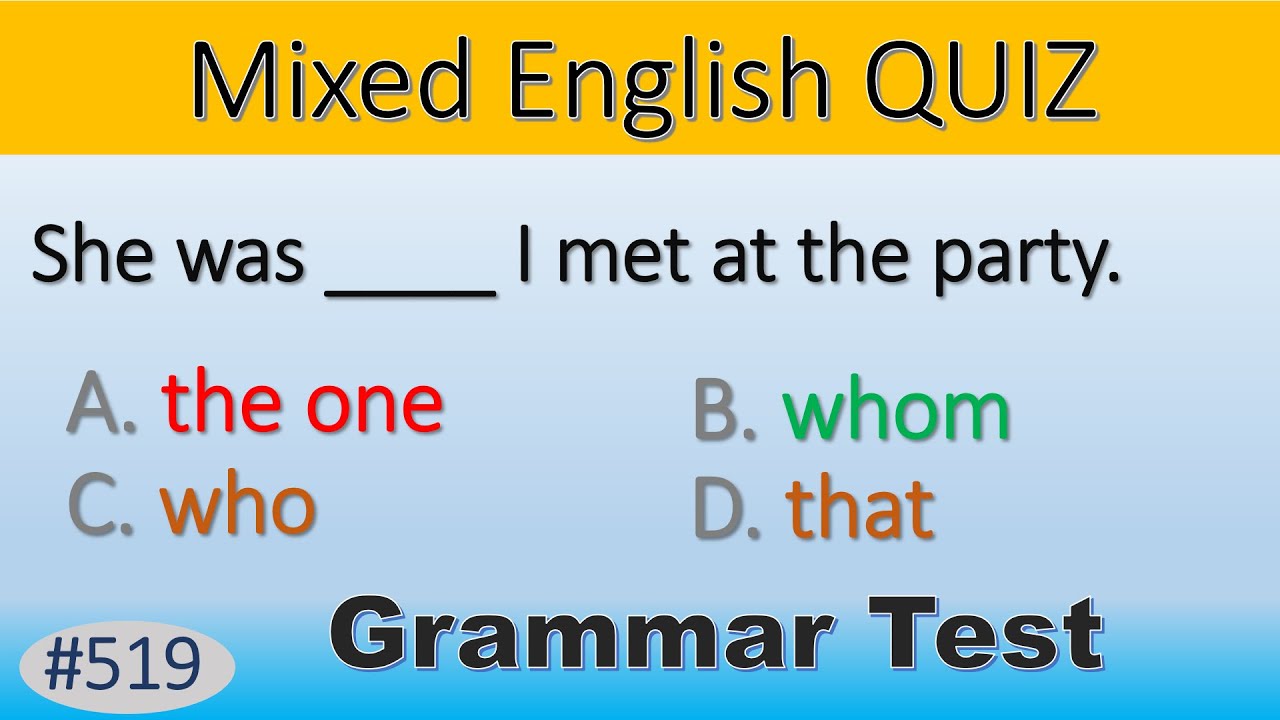 Grammar Question and Answers | Mixed grammar Question and answer ...