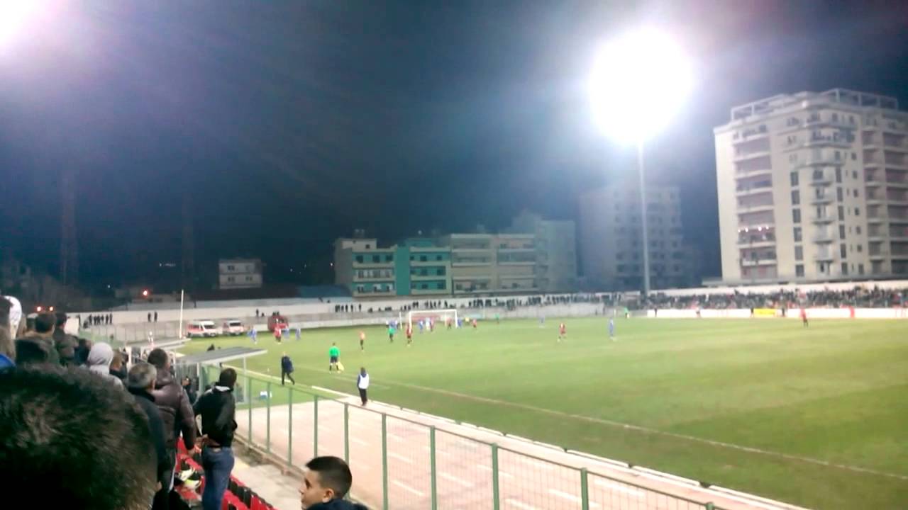 Flamurtari Stadium - Flamurtari 0 : Kukesi 1 - YouTube